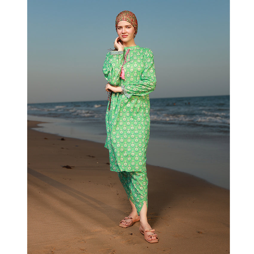 Eminent Women's Digital Printed Lawn Unstitched 2Pcs Suit – Chase Value