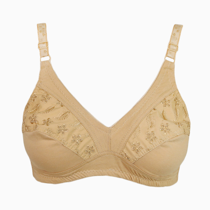 Women's Cotton Half Chicken Bra - Skin – Chase Value