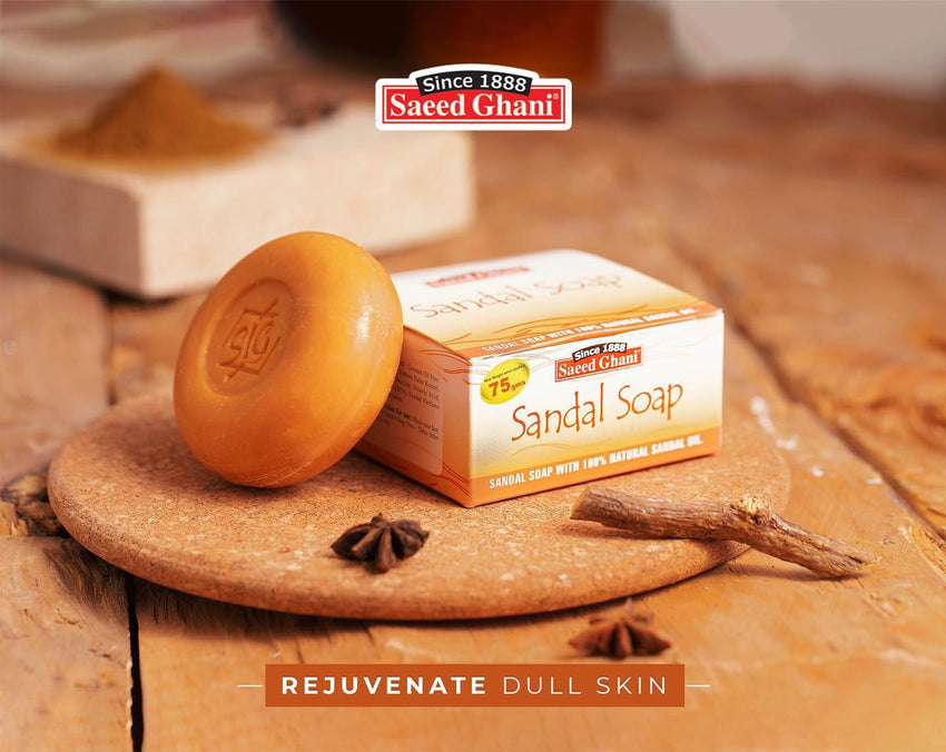 Saeed Ghani Sandal Soap 75gm Online in Pakistan – Chase Value