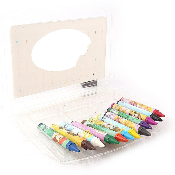 Princess Crayons 12 Pcs Set - Purple – Chase Value