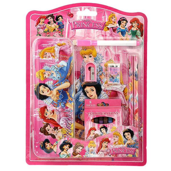 Disney Princess Stationery Set For Kids - Pink – Chase Value
