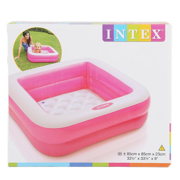 Intex Inflatable Rectangular Pool - Pink – Chase Value