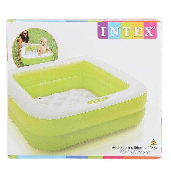 Intex Inflatable Rectangular Pool - Green – Chase Value