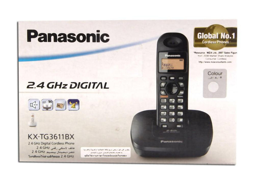Panasonic Digital Cordless Phone KX-TG3611BX | Best Price in Pakistan – Chase Value