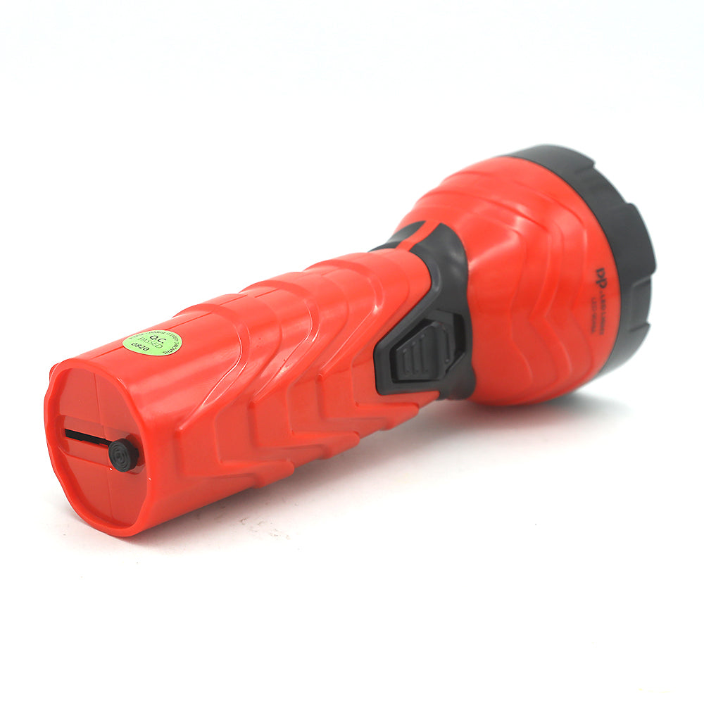 Rechargeable 1 LED Torch DP-9048A - Red – Chase Value