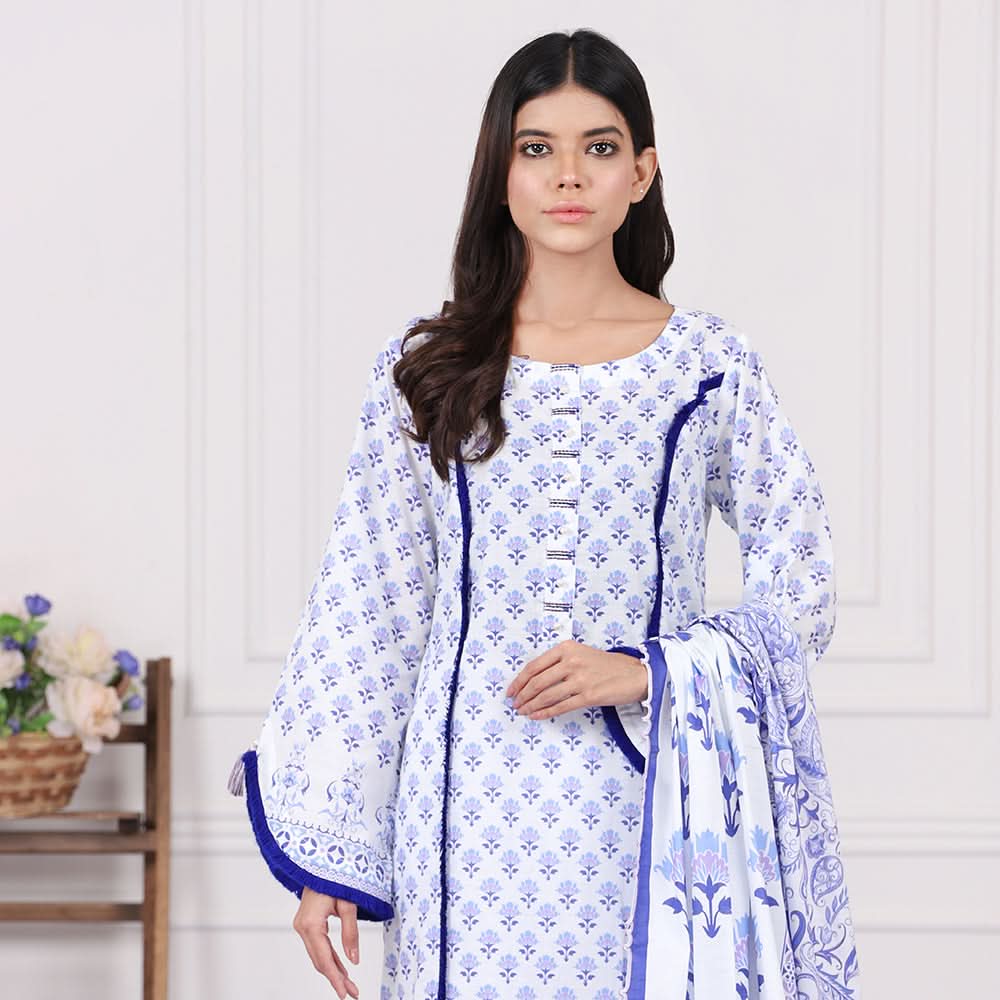 Eminent Digital Print Un-Stitched 3 Pcs Suits - 11 – Chase Value