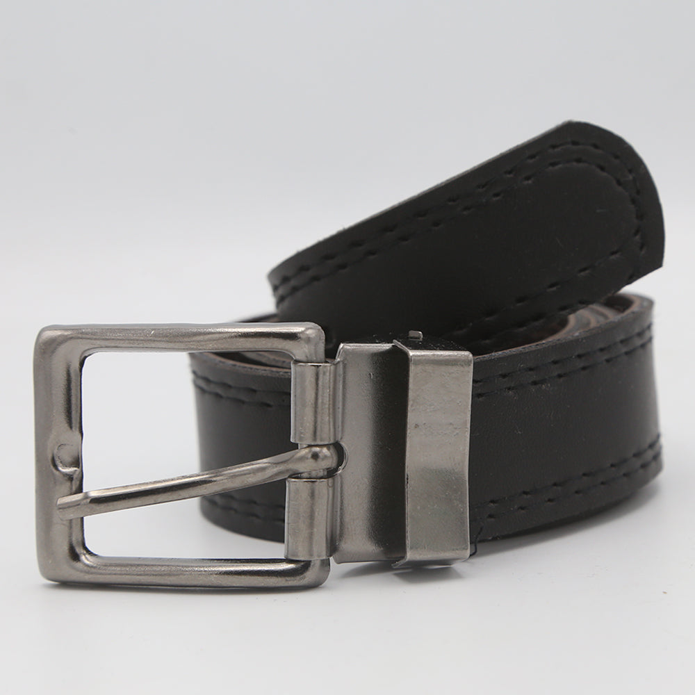Boys Double Side Belt - Black – Chase Value