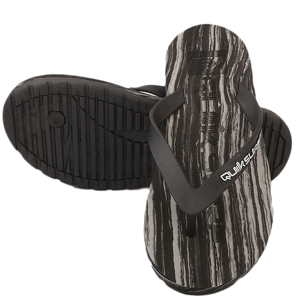 Quick Surf Men's Slippers QUI-2039 - Black – Chase Value